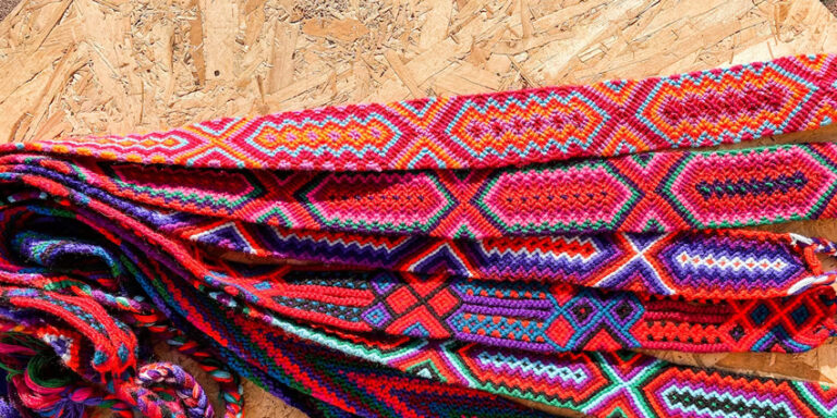 Macrame patterns in Mexican textiles | | Mexican Routes